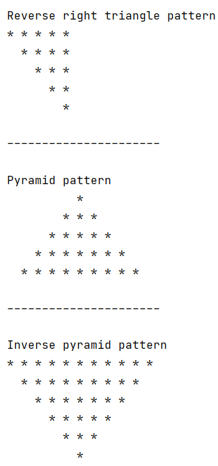 Pattern Coding Questions With Solutions Technoname